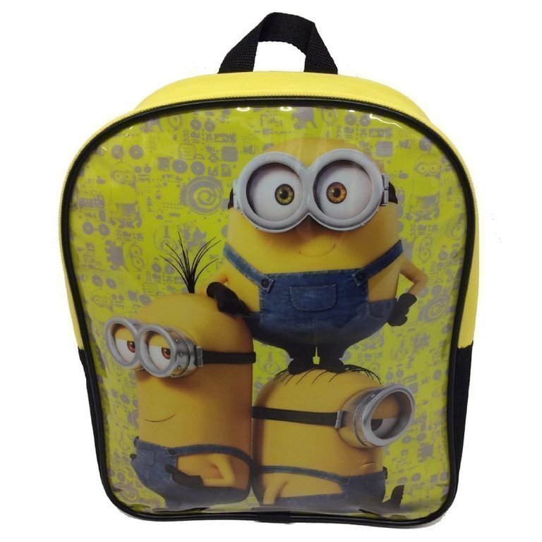 Minions Dumma mig Stor Reppu Skolväska 40 cm - Laukkukauppa24.fi