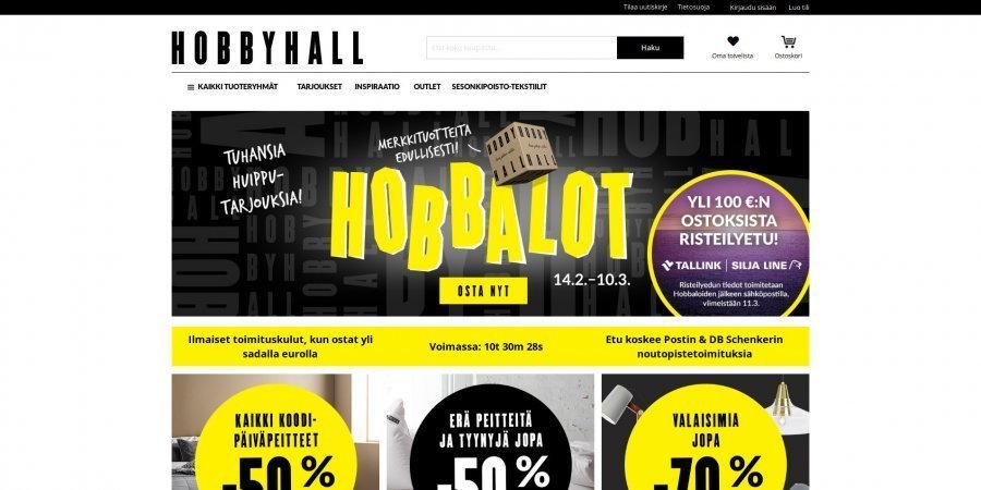 Hobby Hall - Laukkukauppa24.fi
